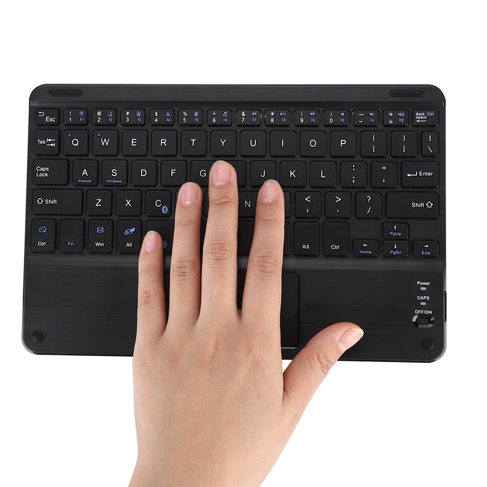 9in Bluetooth keyboard BT Touchpad Keyboard Power ... – Grandado