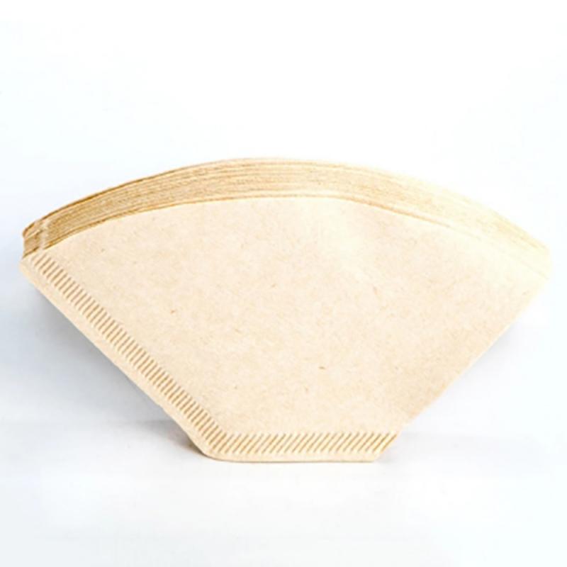 40pcs / box coffee paper filter tool hand brew coffee filter paper drip ...