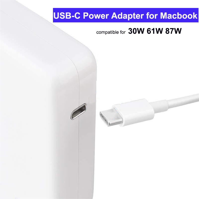 30W 61W 87W Usb Type C Pd Charger Usb C Power Lapt... – Grandado
