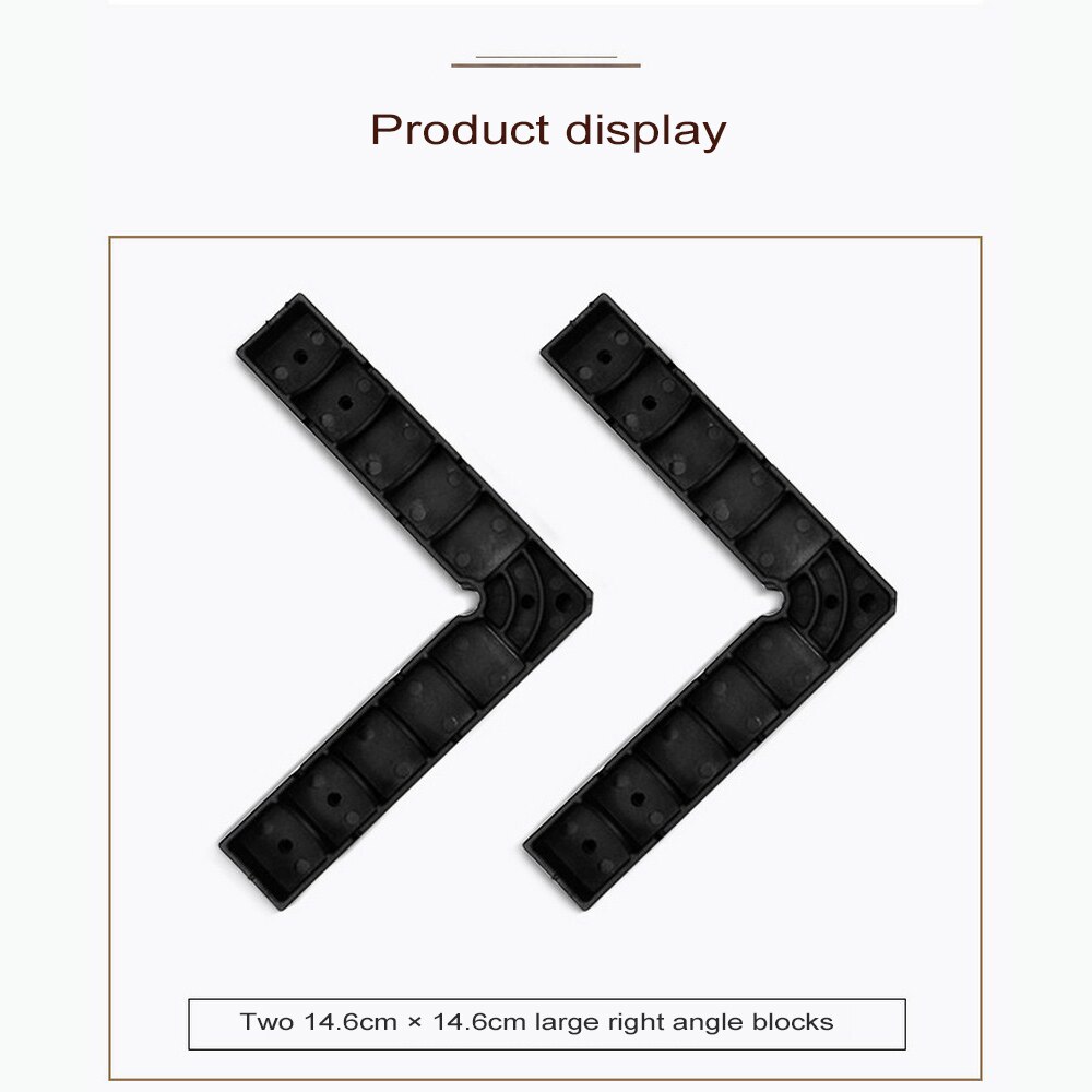 2Pcs 146mm 90 Degree Plastic L Shape Corner Clampi... – Grandado