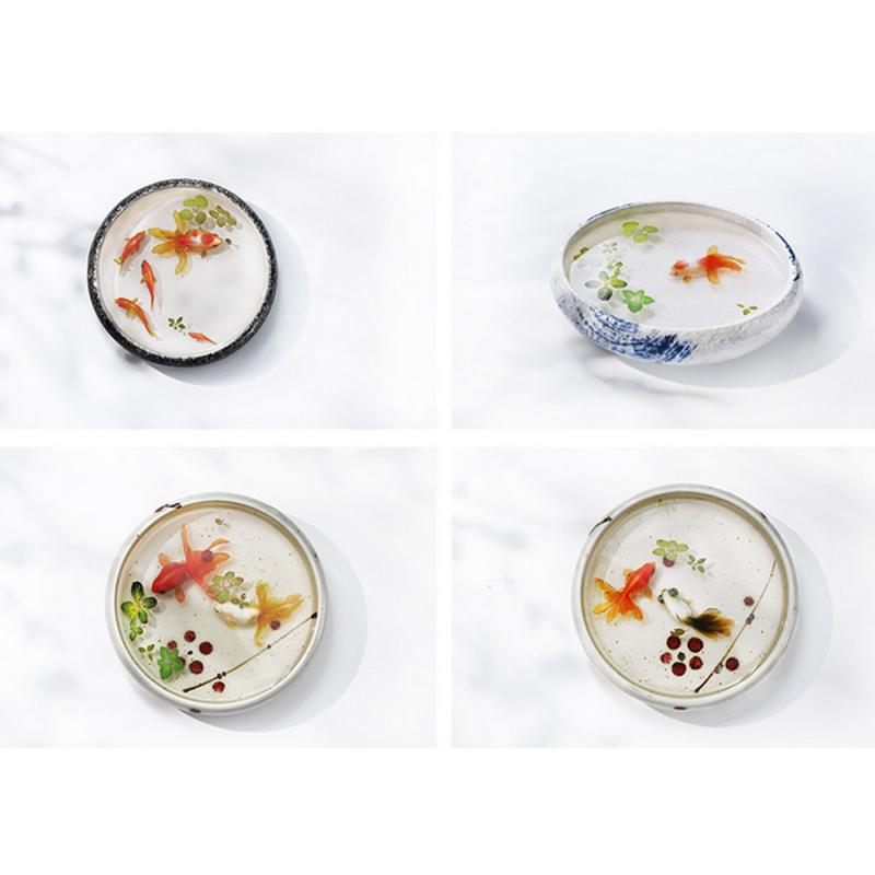 Resin Painting Goldfish Sticker 3D Resin Sticker G... – Vicedeal