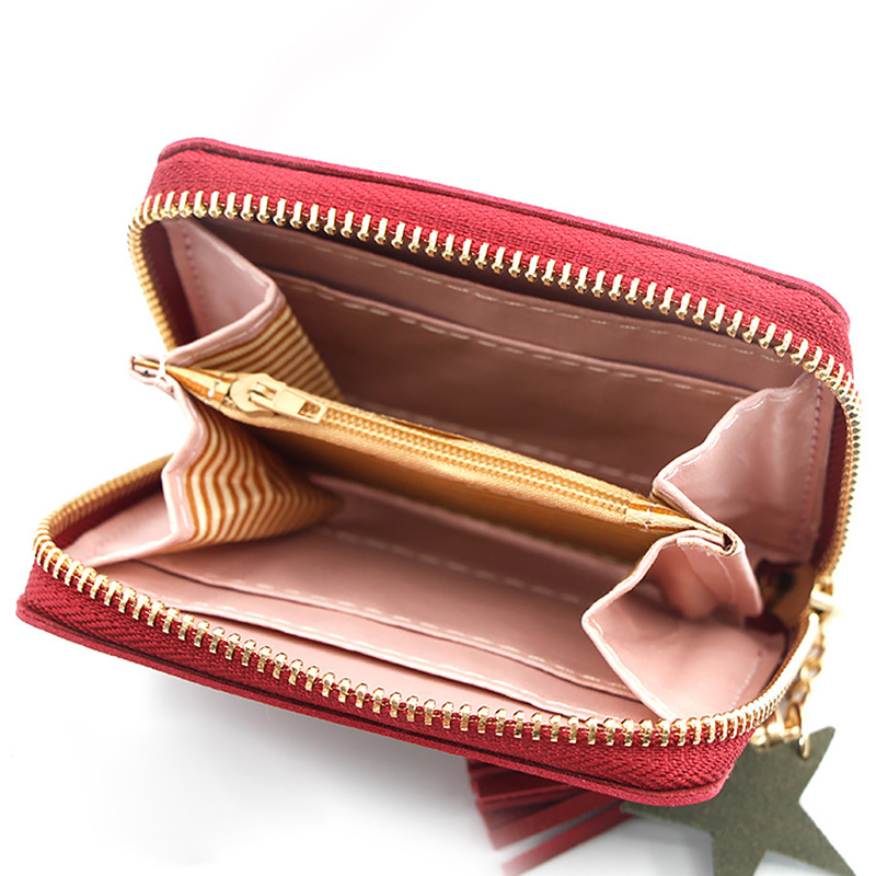 1PC Women Small Wallet Ladies Mini Tassel Wallet C... – Grandado