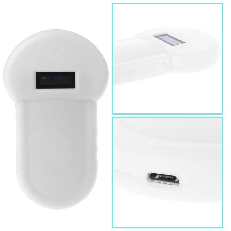 Pet ID Reader Animal Chip Digital Scanner USB Rech... – Grandado
