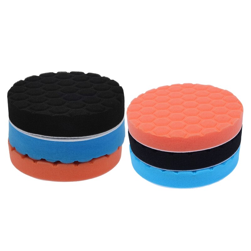 6 uds Kit de almohadillas de pulido Hex-Logic Buff... – Grandado