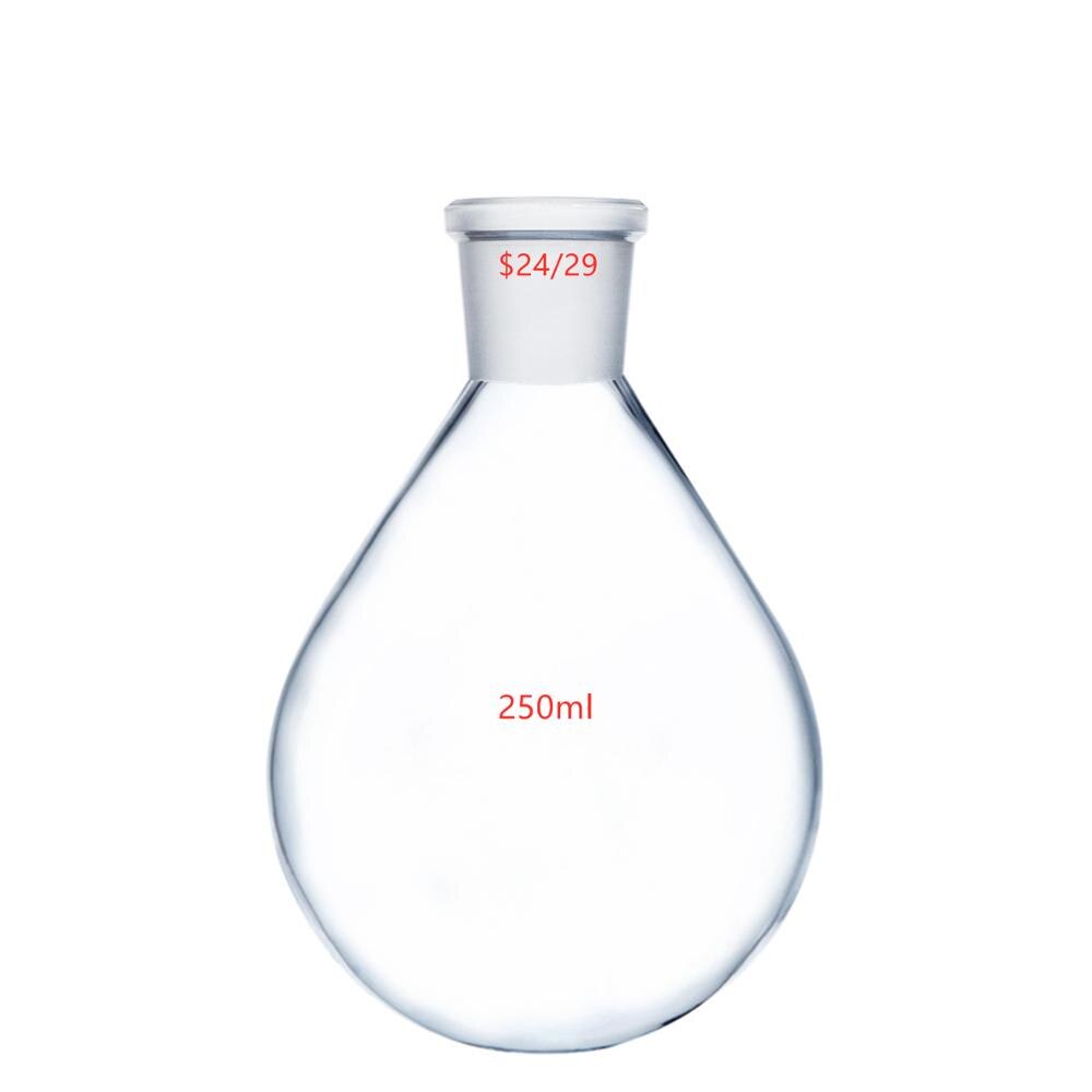 250ml,24/29,Glass Recovery Flask,Rotary Evaporator... – Grandado