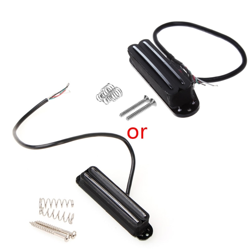 1x Dual Humbucker Rail Electric Guitar Neck Pickup... – Grandado