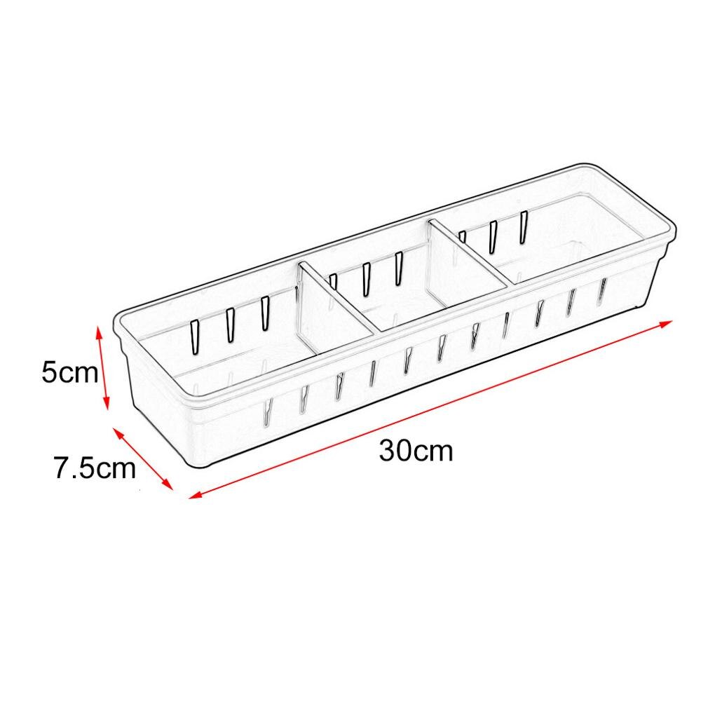 plastic storage drawer separator dividers adjustab... – Vicedeal