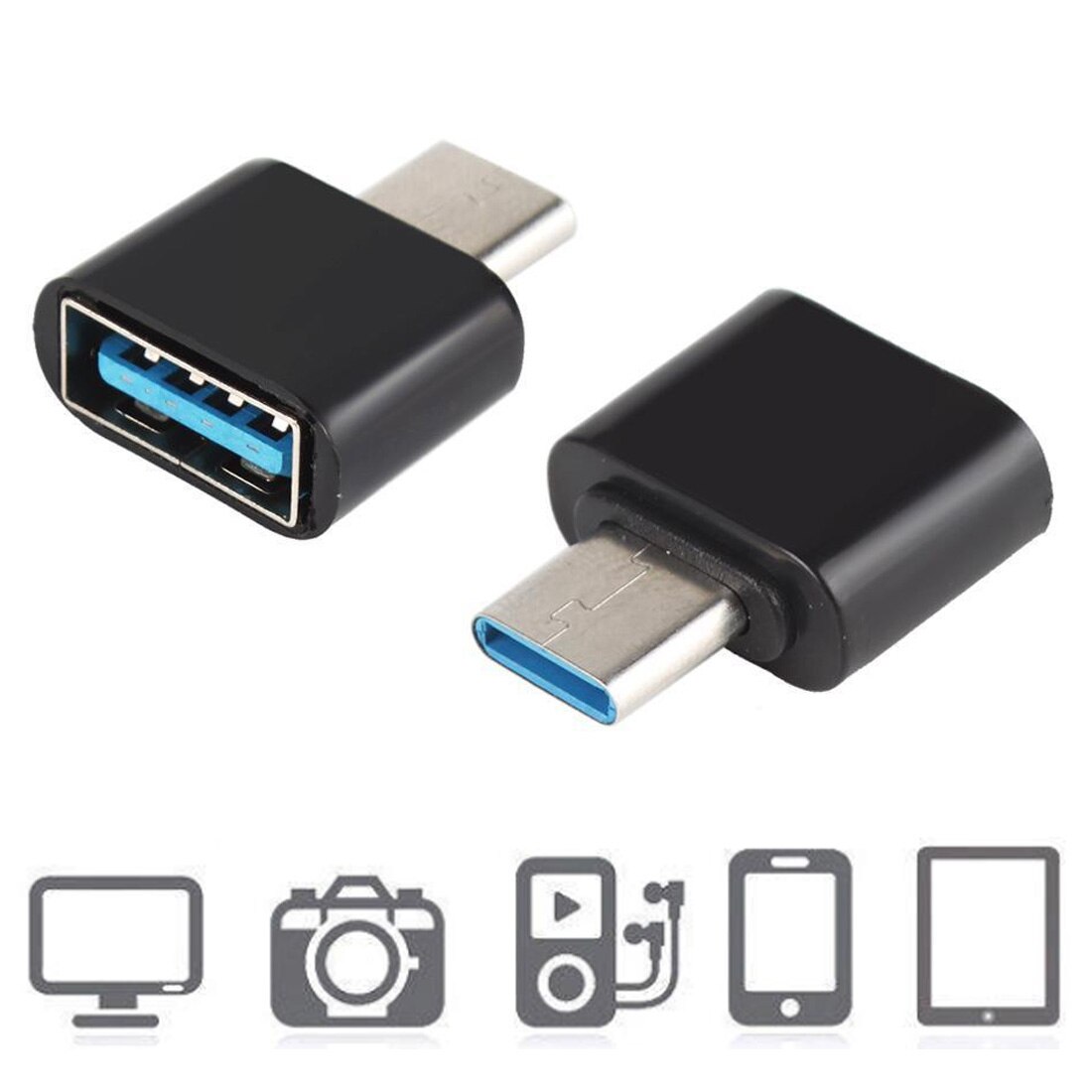 Neue Typ-C Zu USB OTG Adapter Konverter Für Macboo... – Vicedeal