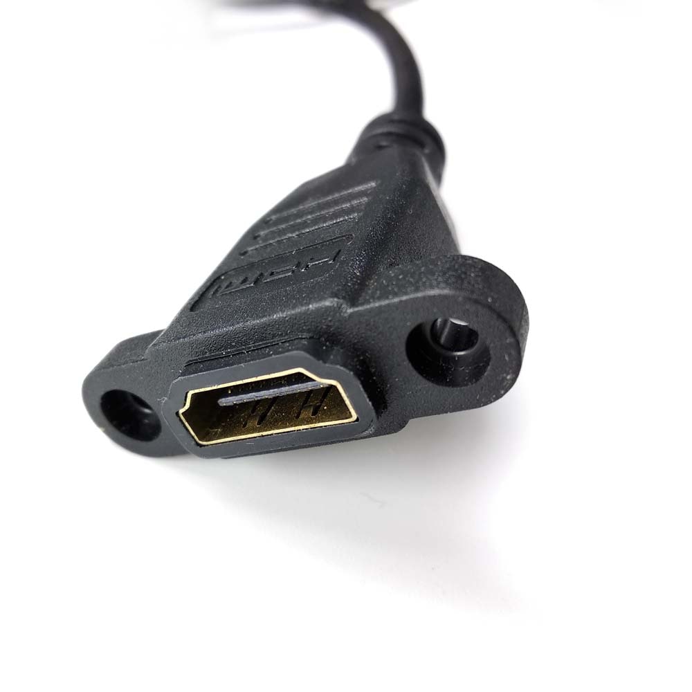 20cm short HDMI to mini HDMI angled l shape plug h... – Grandado