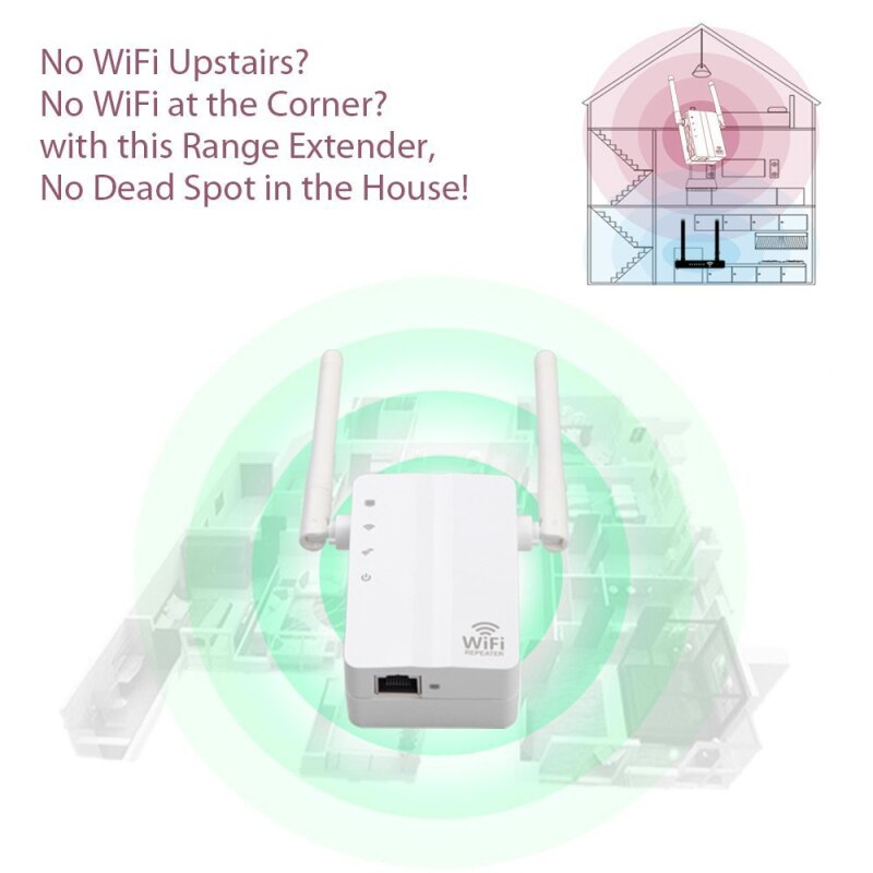 5 In 1 WiFi Repeater Wireless Wifi Extender 300Mbp... – Grandado