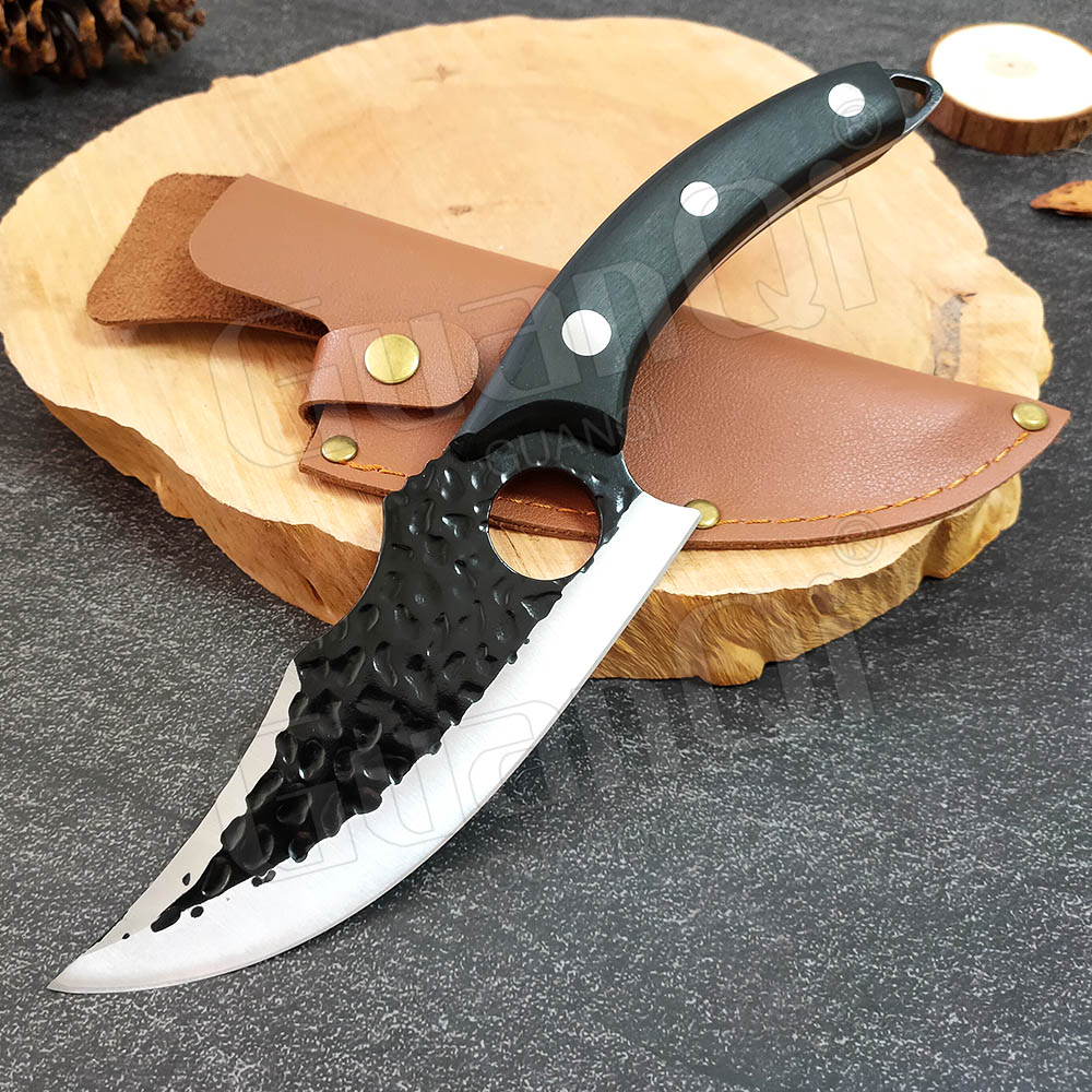Forged Kitchen Knife Meat Cleaver Butcher Knife Bo... – Grandado