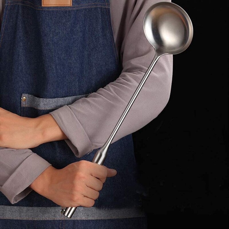 Soup Ladle, Wok Spatula,The Longer Handle Shovel S... – Grandado