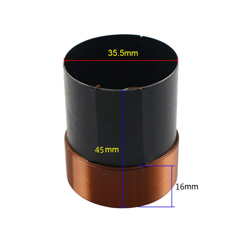 GHXAMP 35.5mm Bass Voice Coil Four-Layer Coil Woof... – Grandado
