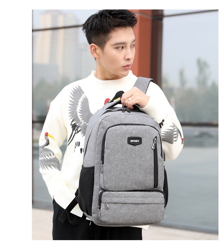 Backpack Men's Backpack Large Capacity Travel Bag ... – Grandado