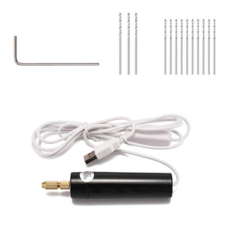 GTBL Mini Hand Drill USB Powered Handheld Rotary D... – Grandado