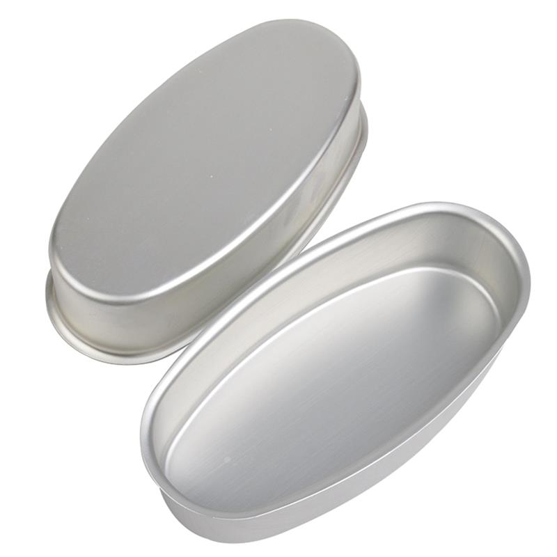 1 pcs Sliver Oval Shaped Cake Pan Non-Stick Loaf b... – Grandado