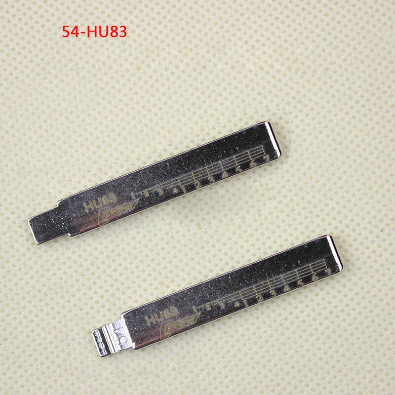 NO.54 HU83 Engraved Line Key Blade for Peugeot Unc... – Grandado