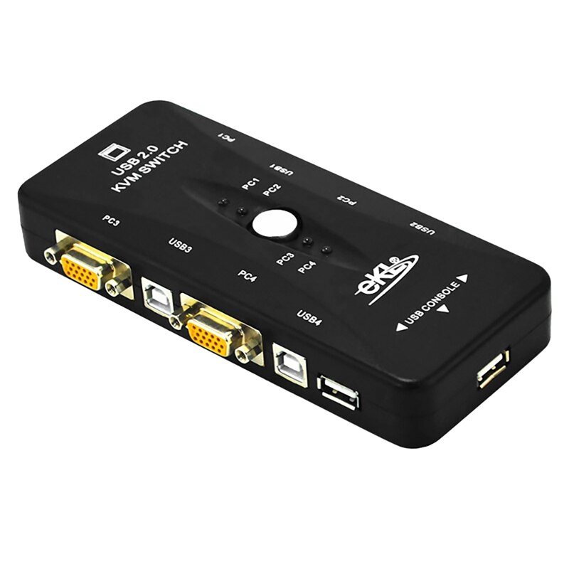 Interrupteur KVM USB à 4 ports, commutateur d'ordi... – Grandado