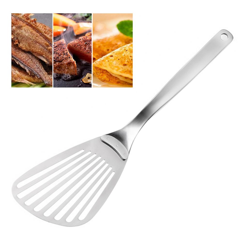Stainless Steel Slotted Pizza Frying Fish Spatula ... – Vicedeal