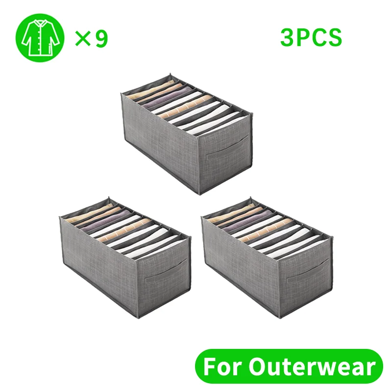 Closets Clothes Organizer Pants Jeans Storage Box ... – Grandado