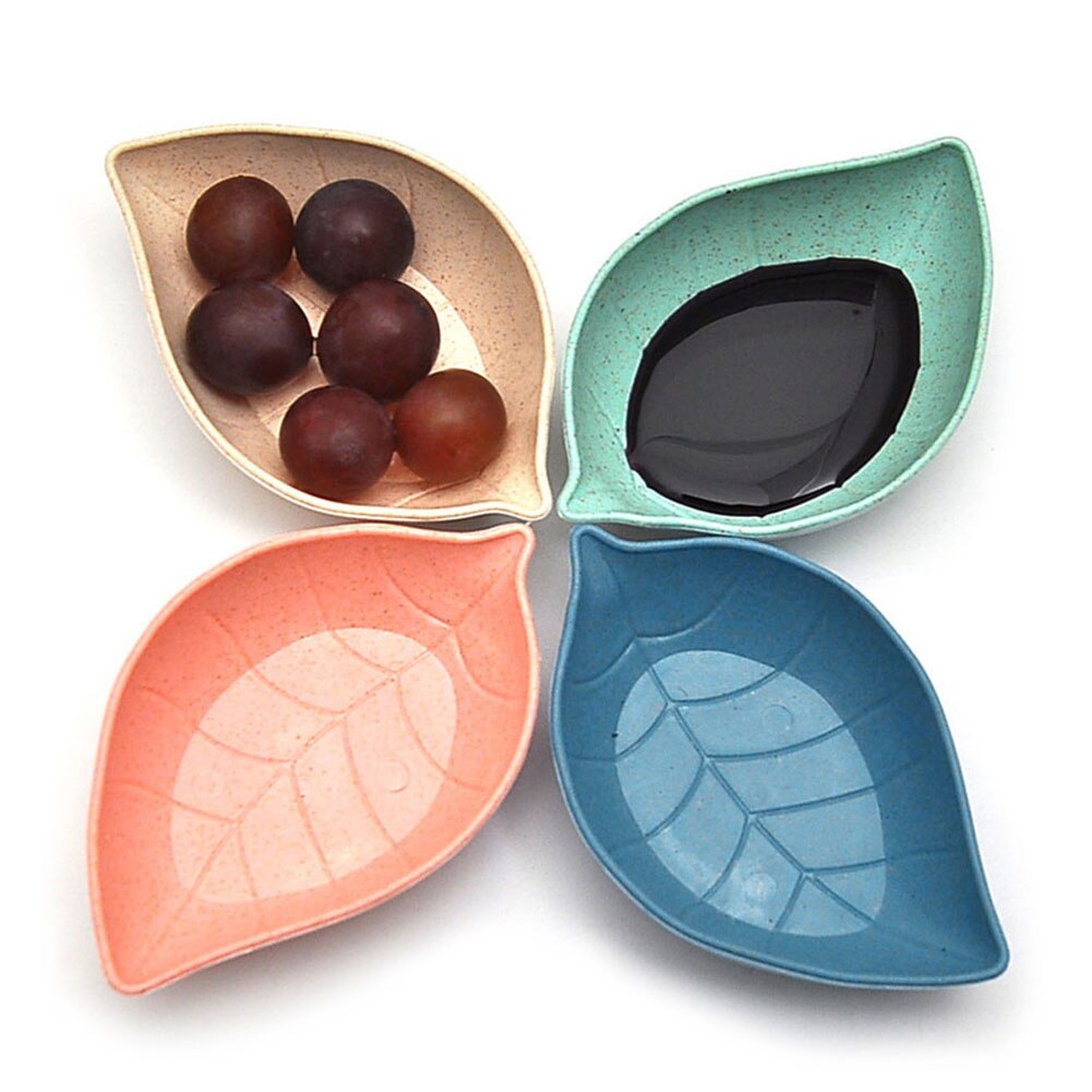 4Pcs Sauce Dishes Leaf Shape Seasoning Bowls Appet... – Vicedeal