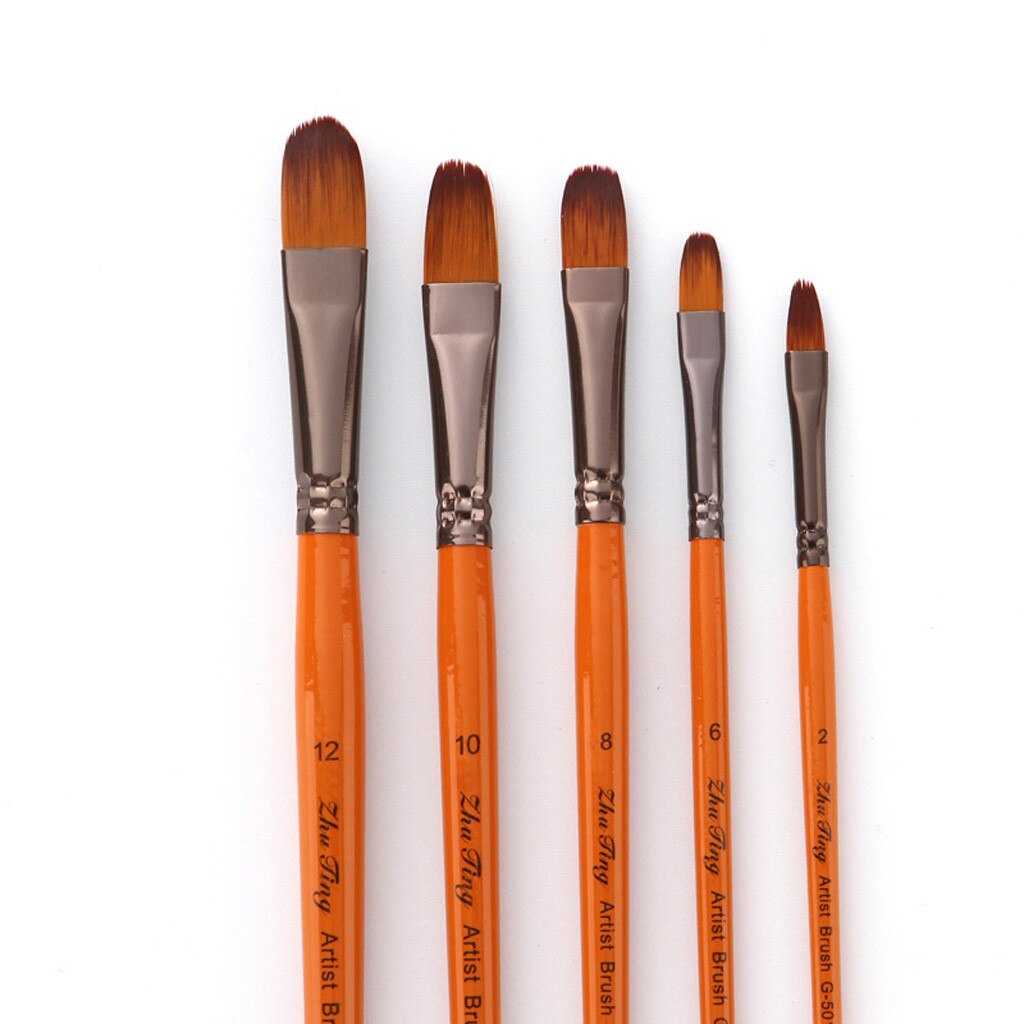 Pinceles para pintar 5 artísticos, juego de pincel... – Grandado