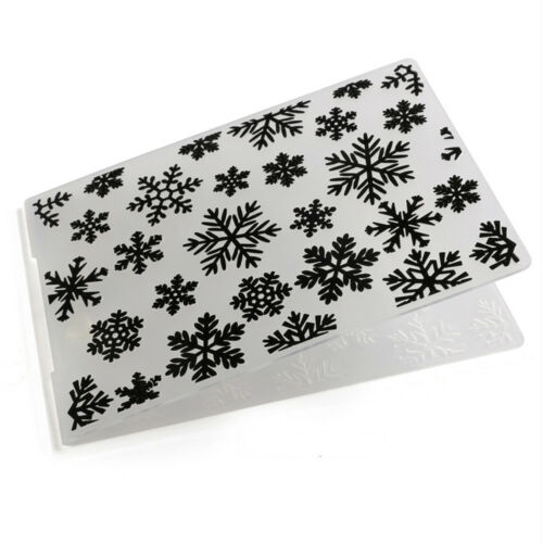 Snowflake Plastic Embossing Folders Template DIY S... – Grandado