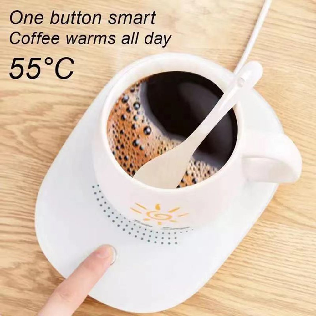 Thermal Heating Coaster Tea Maker Milk Coaster Aut... – Vicedeal