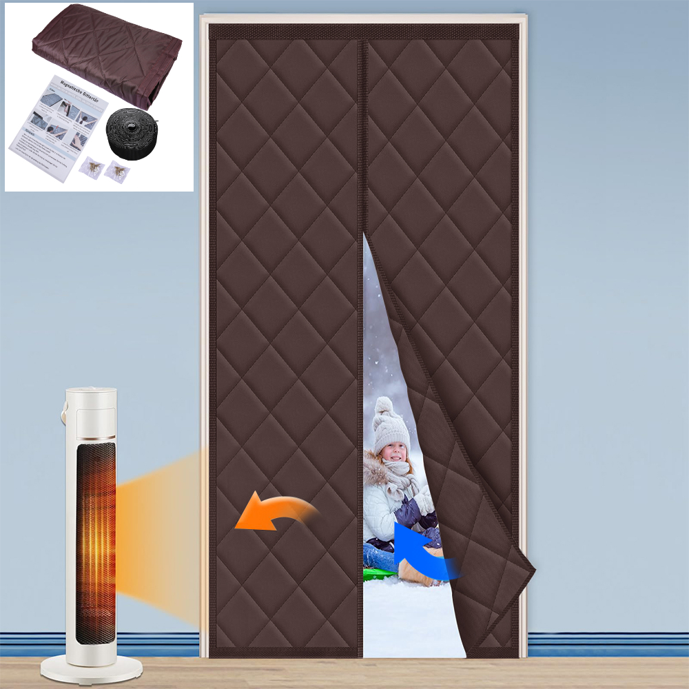 Magnetic Thermal Insulated Door Curtain Upgraded O... – Grandado