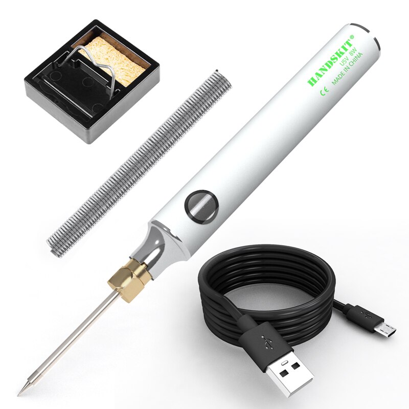 Usb opladning loddekolbe 5v 8w justerbar temperatu... – Grandado
