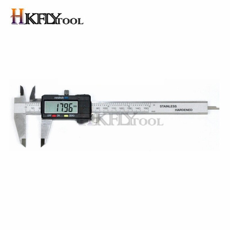 0-100mm 4inch stainless steel digital vernier cali... – Grandado