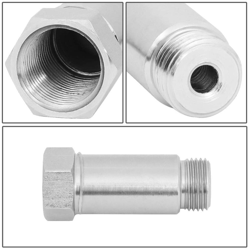 Edelstahl M18 x 1,5mm Gerade O2 Sensor Spacer Adap... – Vicedeal