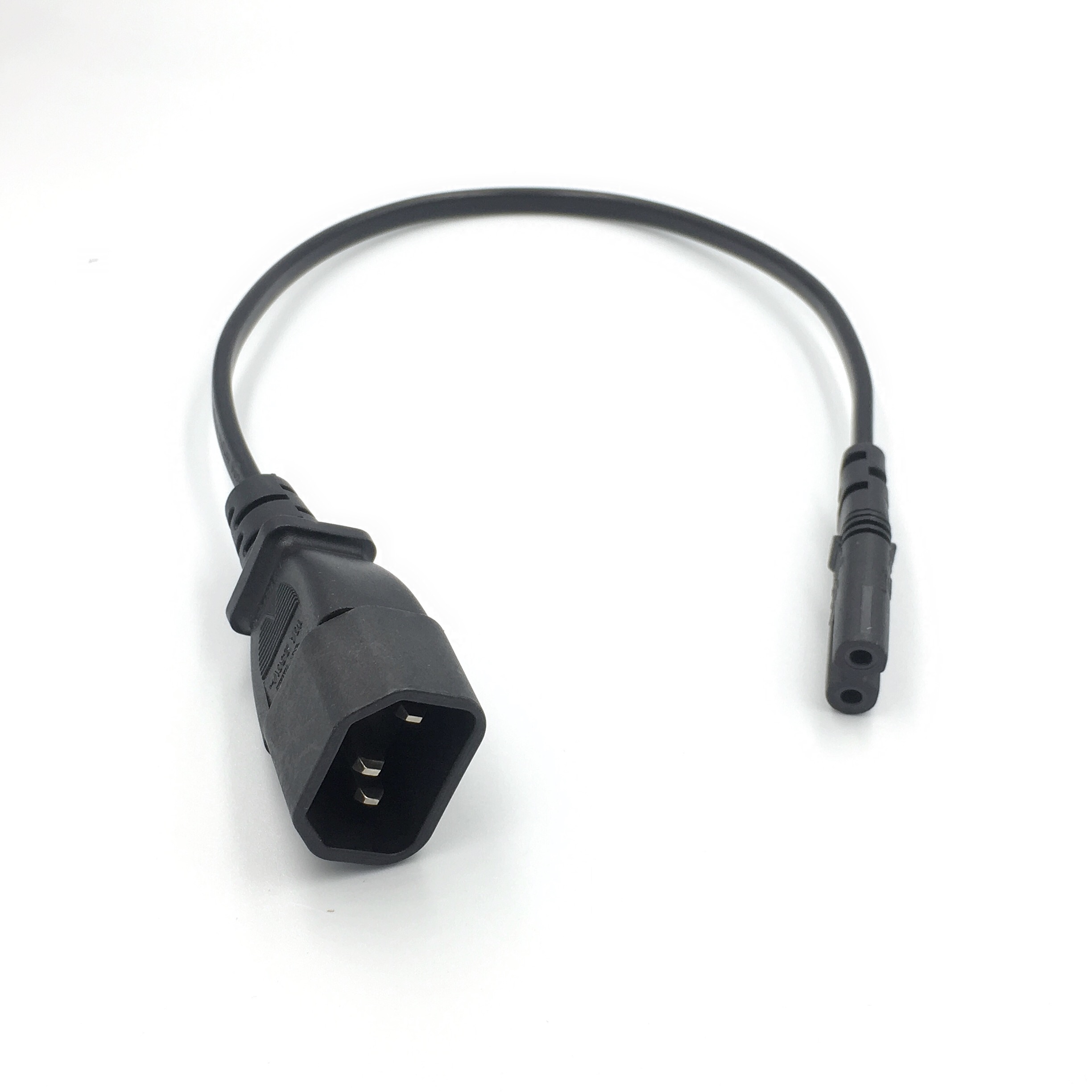 0,3 M 2*0,75mm Platz C14-C7 IEC C14 Männlichen zu ... – Grandado