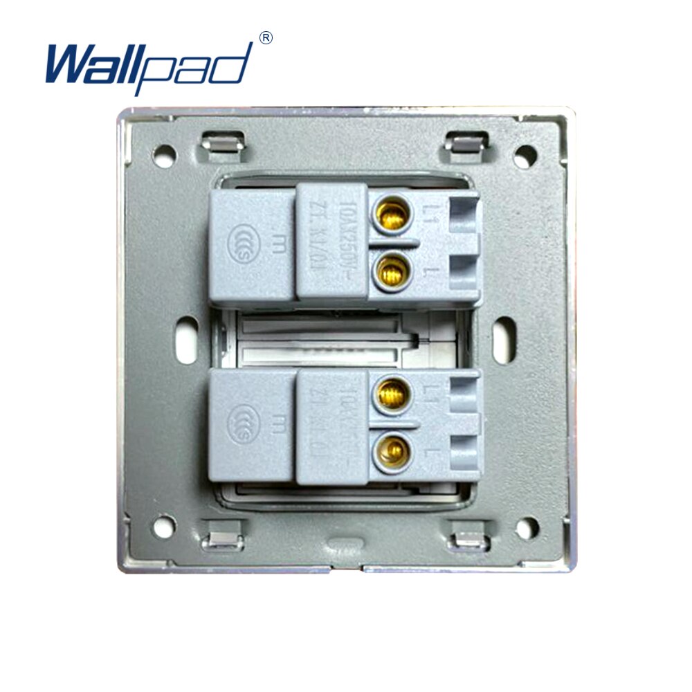 2 Gang 1 Manier Wallpad Luxe LED Light Switch Push... – Vicedeal