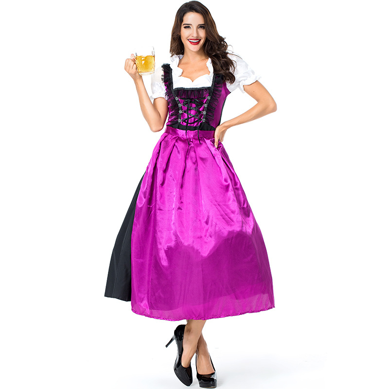 German Ladies Beer Maid Bavarian Oktoberfest Dirnd... – Vicedeal