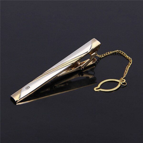 Men's Tie Clip Metal Crystal Formal Dress Shirt We... – Grandado