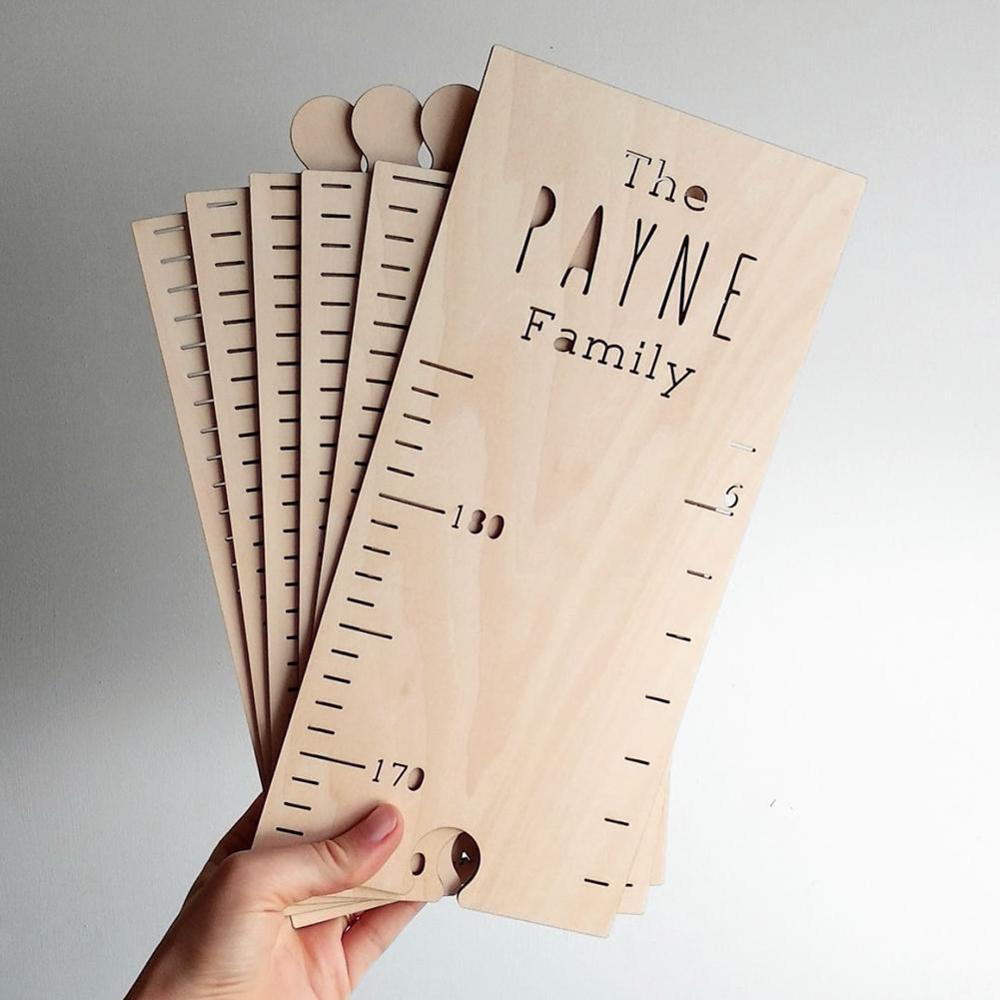 Nordic Style Baby Child Kids Height Ruler Kids Gro... – Grandado