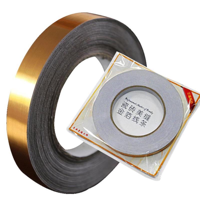 1PC Waterproof Gold Silver DIY PVC Strip Decor Gap... – Grandado
