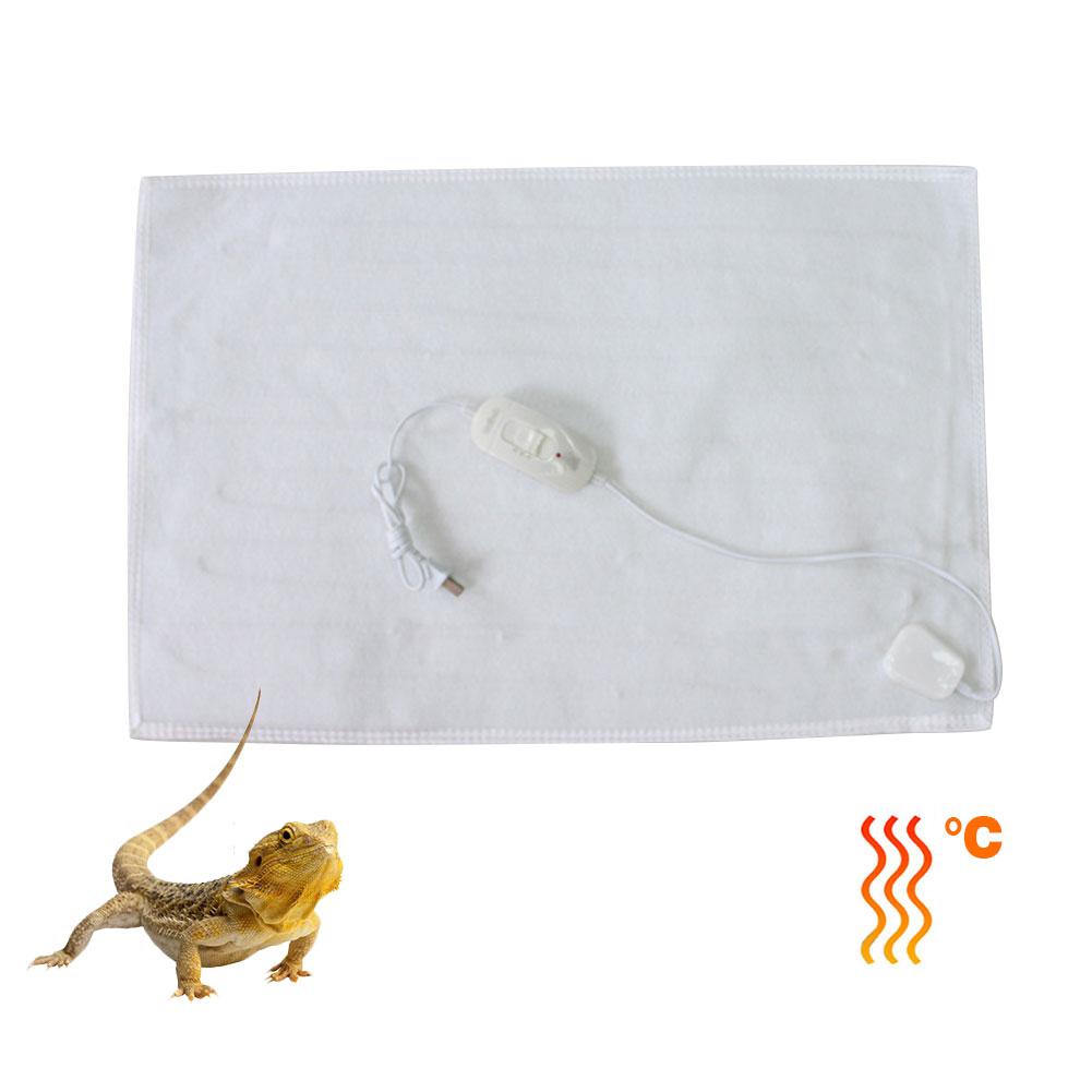Reptile Heat Pad Pet Electric Heating Mat With 2 T... – Vicedeal