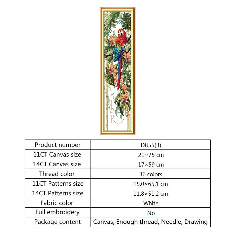 Deze Scarlet Macaw Chinese Kruissteek Set Dier Pat... – Vicedeal