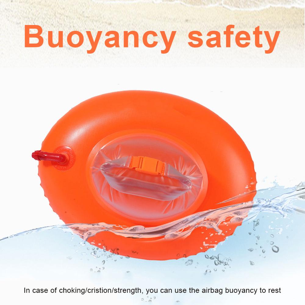 PVC Swimming Buoy Safety Double Airbags Tow Float ... – Vicedeal