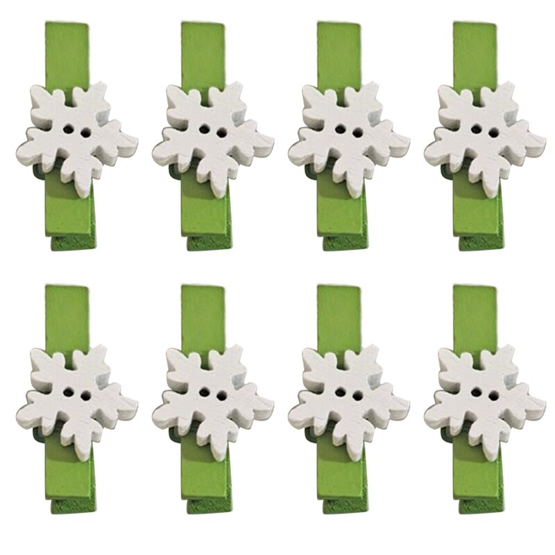 100Pcs Christmas Patch Mini Wooden Cartoon Patch W... – Grandado