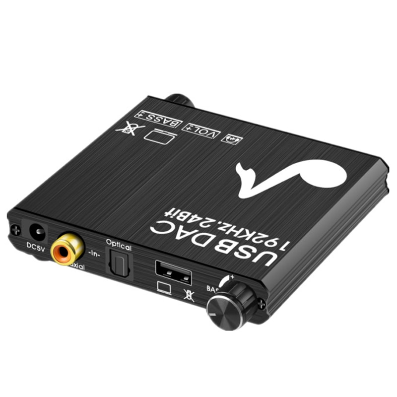 AIXXCO USB DAC 192kHz 24Bit Digital to Analog Conv... – Grandado