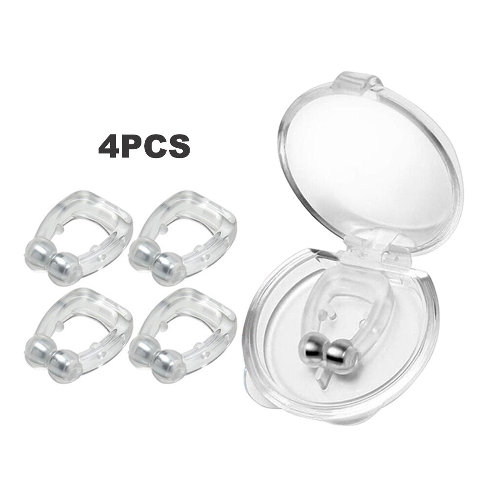 4PC Magnetic Anti Snoring Nasal Dilator Stop Snore... – Grandado