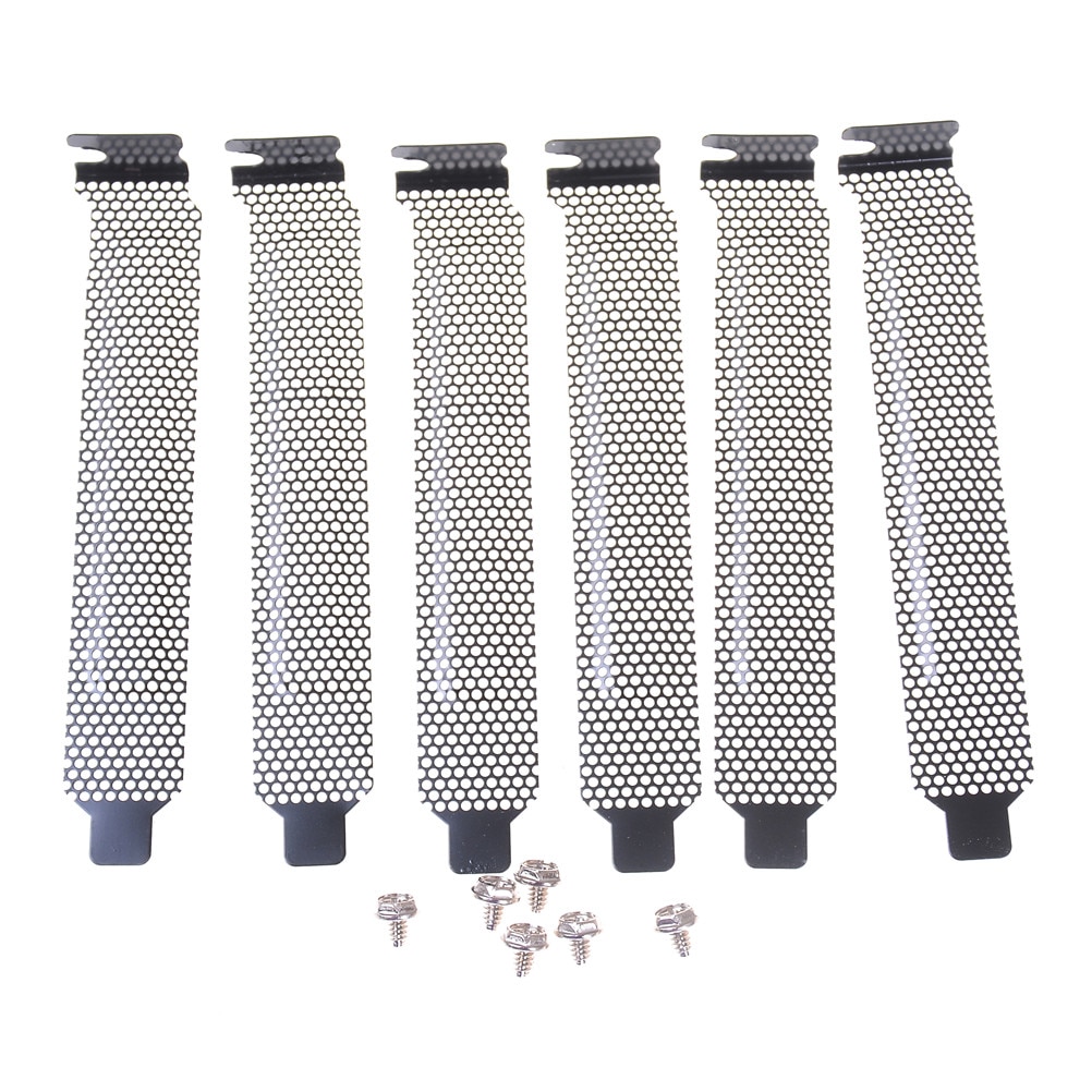 5pcs/lot Dustproof Black Hard Steel PCI Slot Cover... – Grandado