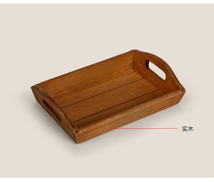 1PC Japanese Zakka manual old wooden tray grocery ... – Grandado