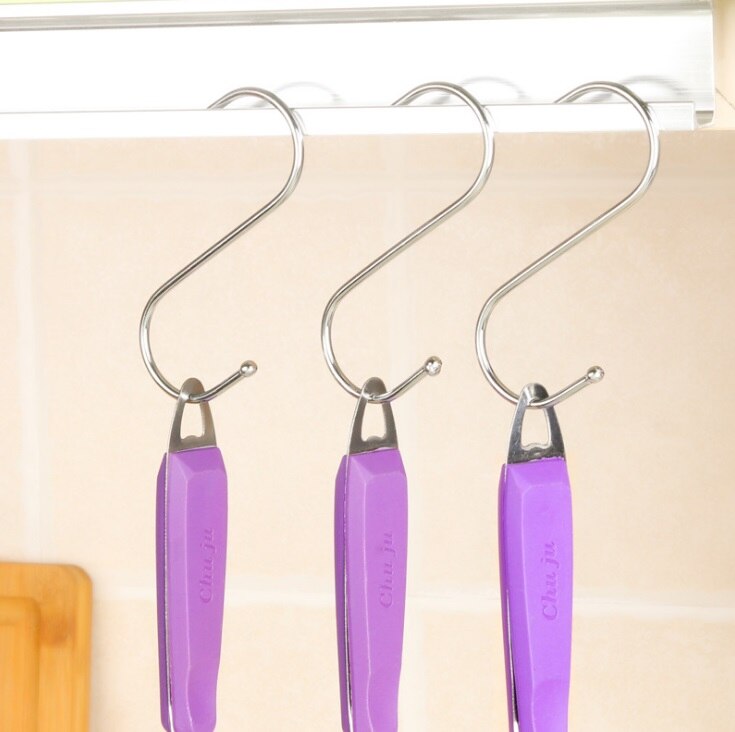 Metal hook 10PCS multifunctional hanger "S" shape ... – Grandado