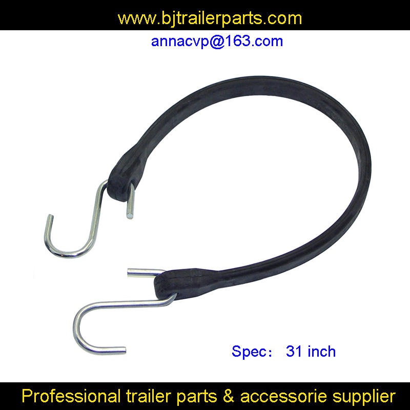 31in. heavy duty EPDM Rubber Tie Down Strap, trail... – Grandado