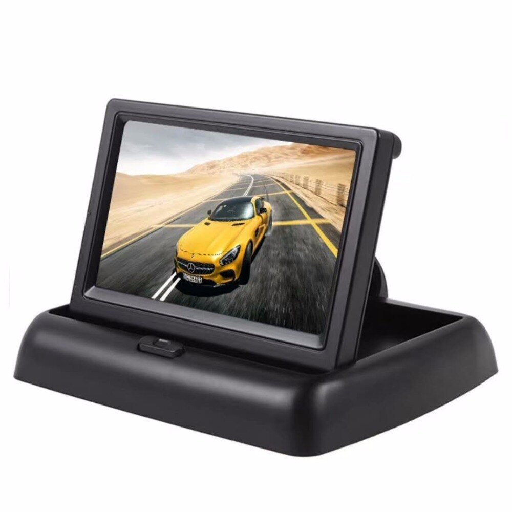 4.3 Inch Foldable TFT Monitor With 420 TVL Rearvie... – Grandado