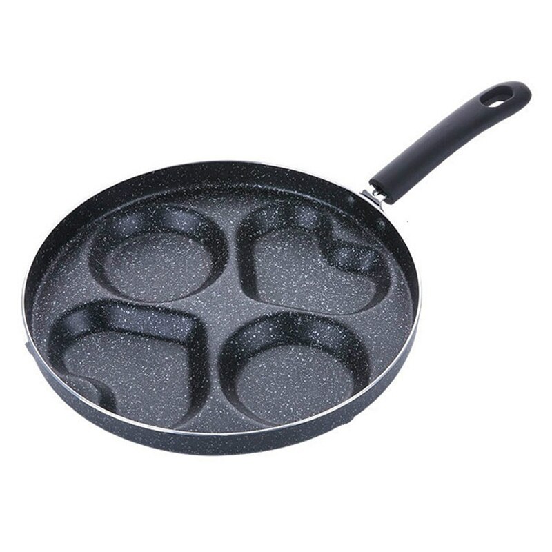 11 Inch Hartvormige Non-stick Koekenpan Ei Vier-Ga... – Grandado
